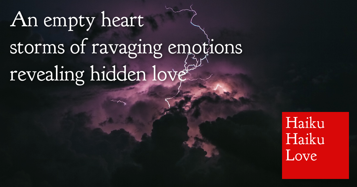 An empty heart · Haiku Haiku Love