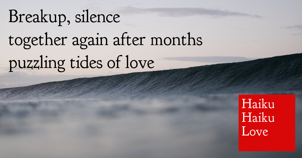 Breakup, silence · Haiku Haiku Love