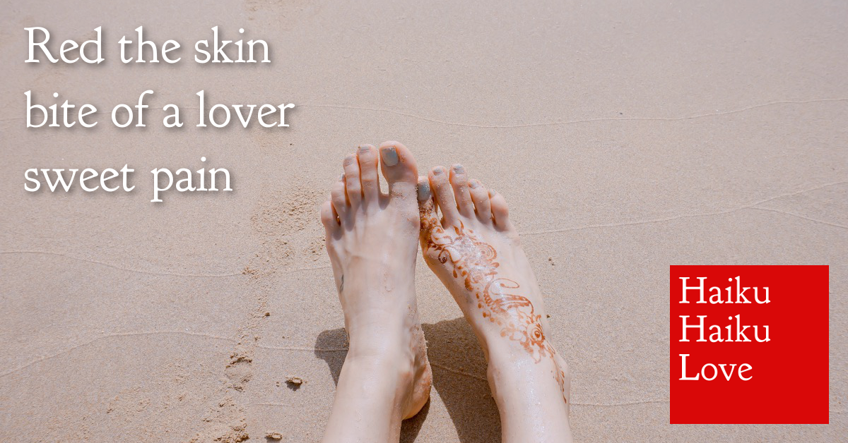 Red the skin · Haiku Haiku Love