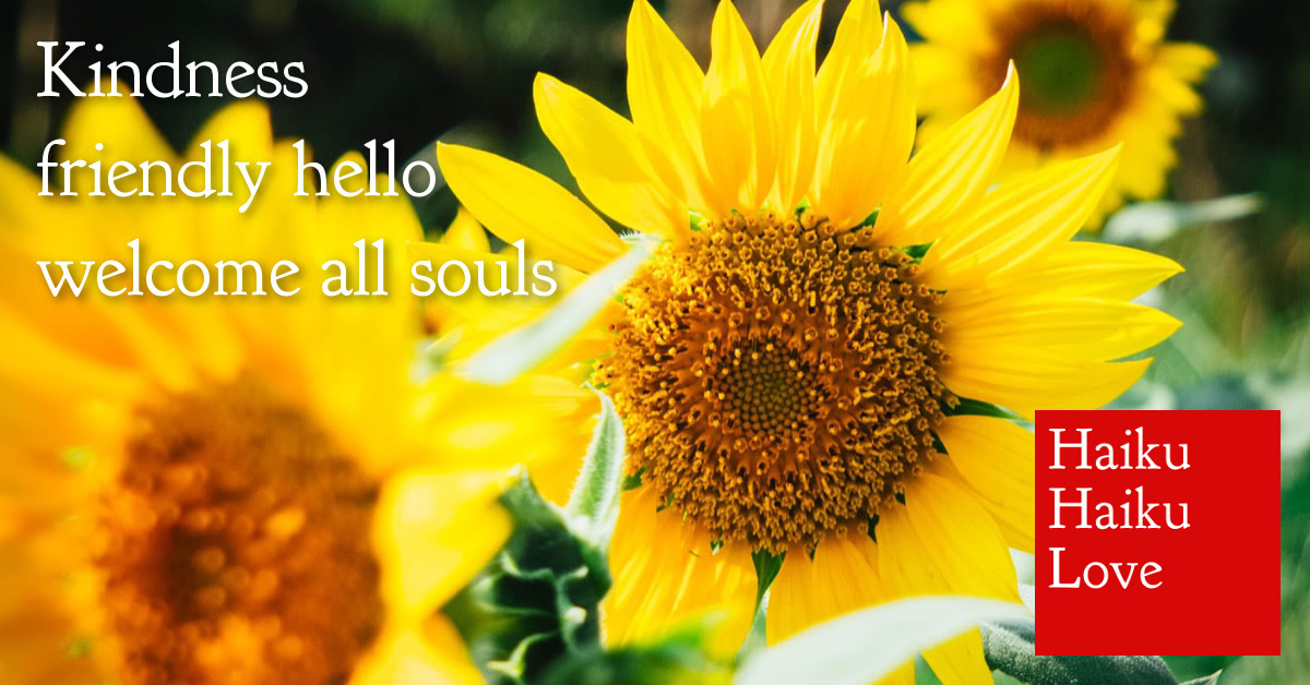 Kindness · Haiku Haiku Love