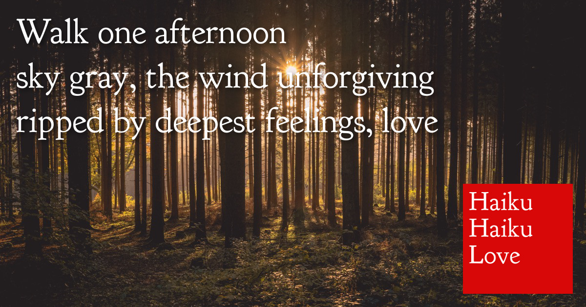 Walk one afternoon · Haiku Haiku Love