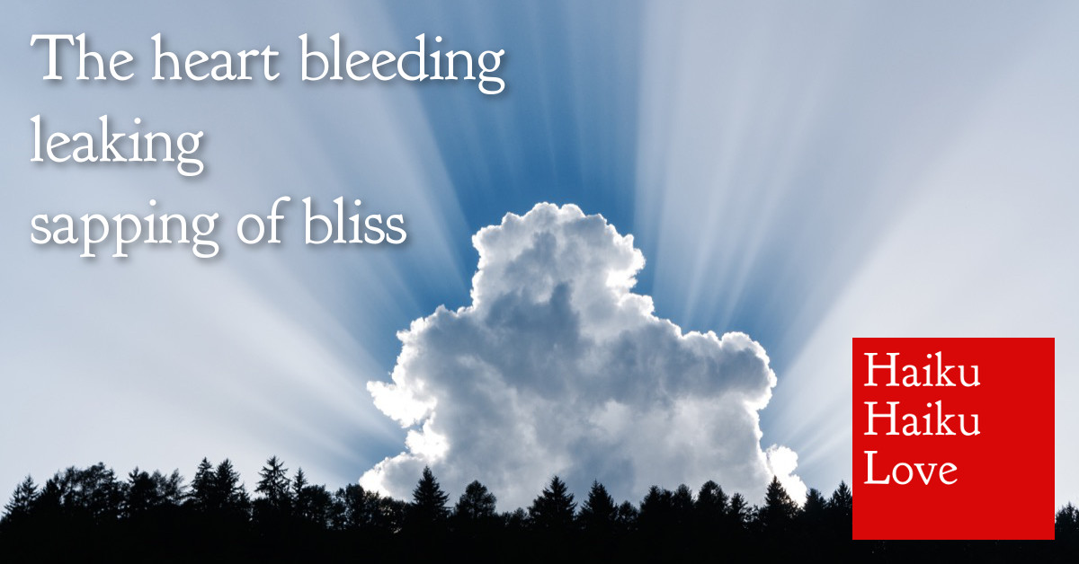 The heart bleeding · Haiku Haiku Love